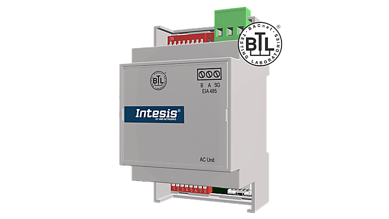 Fujitsu RAC and VRF systems to BACnet MS/TP Interface (to CN connector)