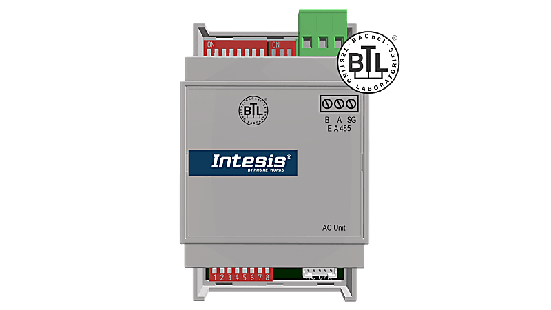 Fujitsu RAC and VRF systems to BACnet MS/TP Interface (to CN connector)