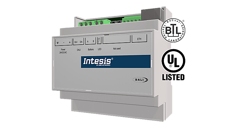 DALI-2 to BACnet/IP Server Gateway