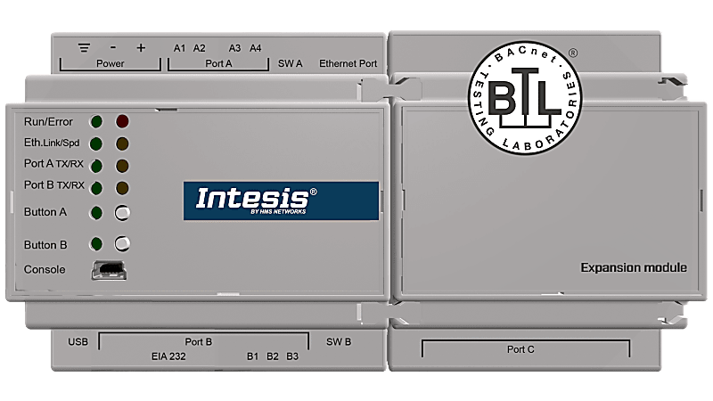 EtherNet/IP - BACnet/IP & MS/TP Server Gateway
