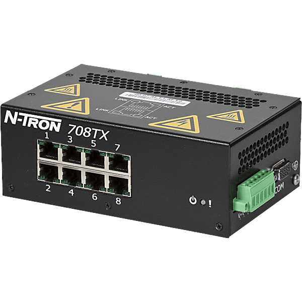 N -Tron® 708TX Managed 8-port Industrial Ethernet Switch