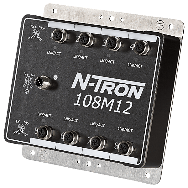 N-Tron® 8 端口高电压 IP67 级非管理型工业以太网交换机
