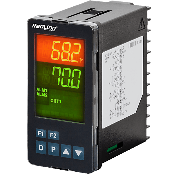 1/8 DIN, DC Power, 0 to 10 VDC, Relay, Remote Setpoint and 1 User Input ...