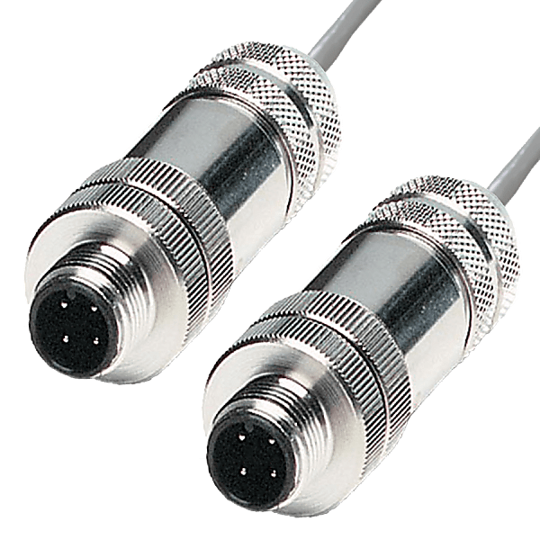 CAT5E-M12-M12 Shielded 2' Cable