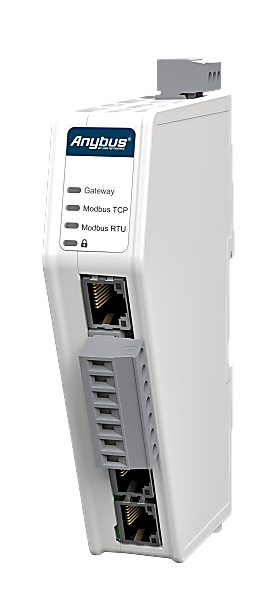 Anybus Communicator - Modbus RTU Server to Modbus TCP Server