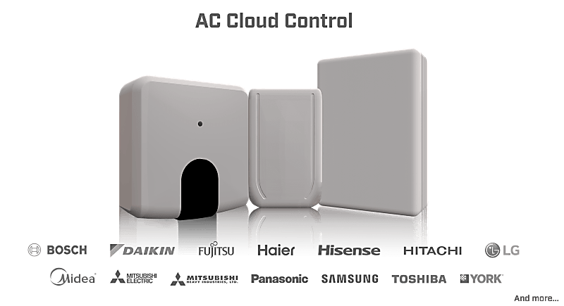 AC Cloud Control gateway for any Air Conditioner with an IR receiver