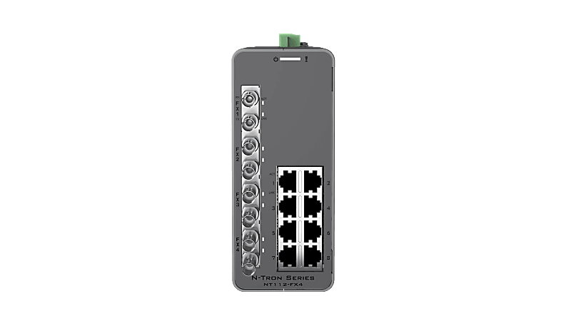 N-Tron® NT-112-FX4-ST00 Unmanaged 12-Port Industrial Ethernet Switch