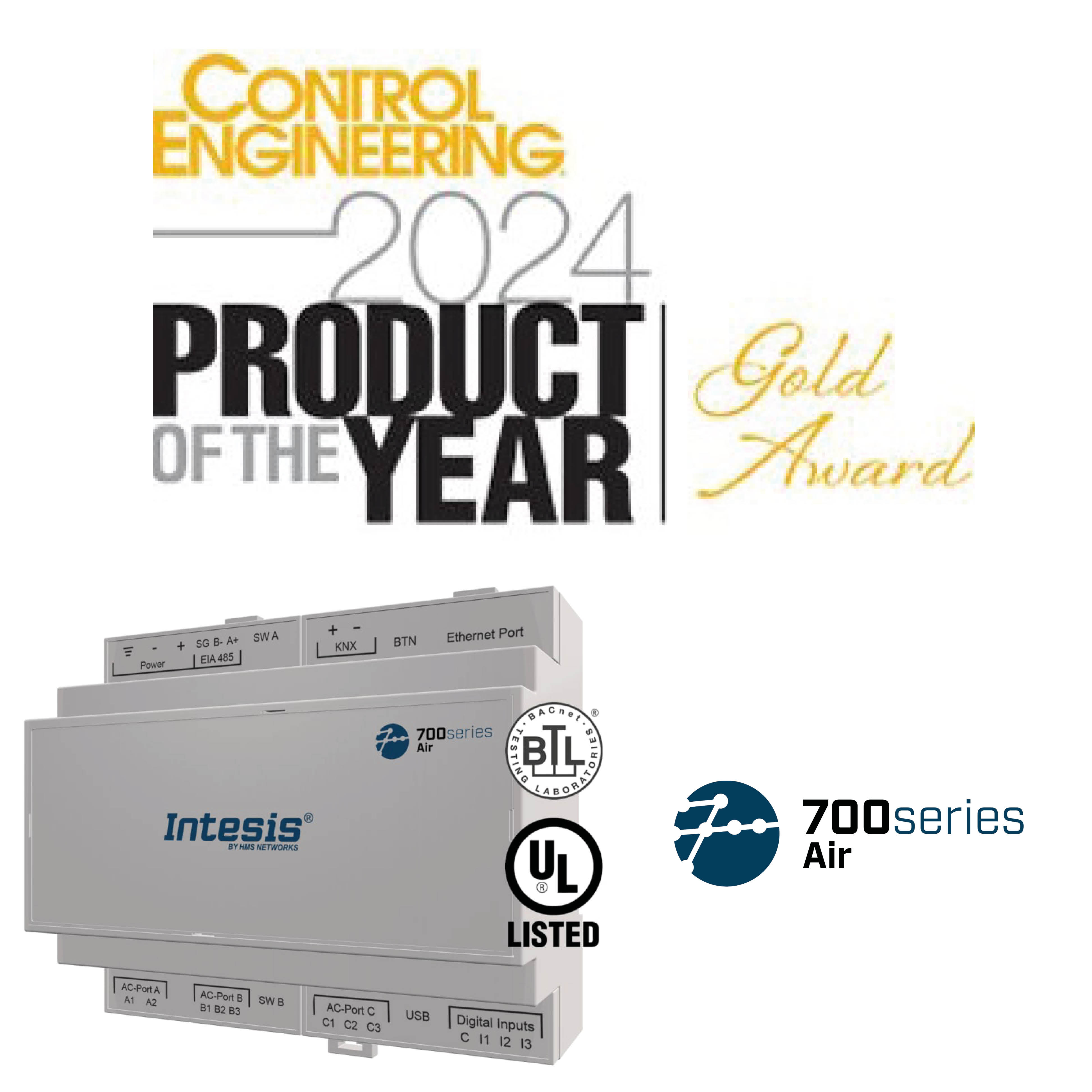 HMS Intesis Claims Gold in Control Engineering 2024 Product of the Year ...