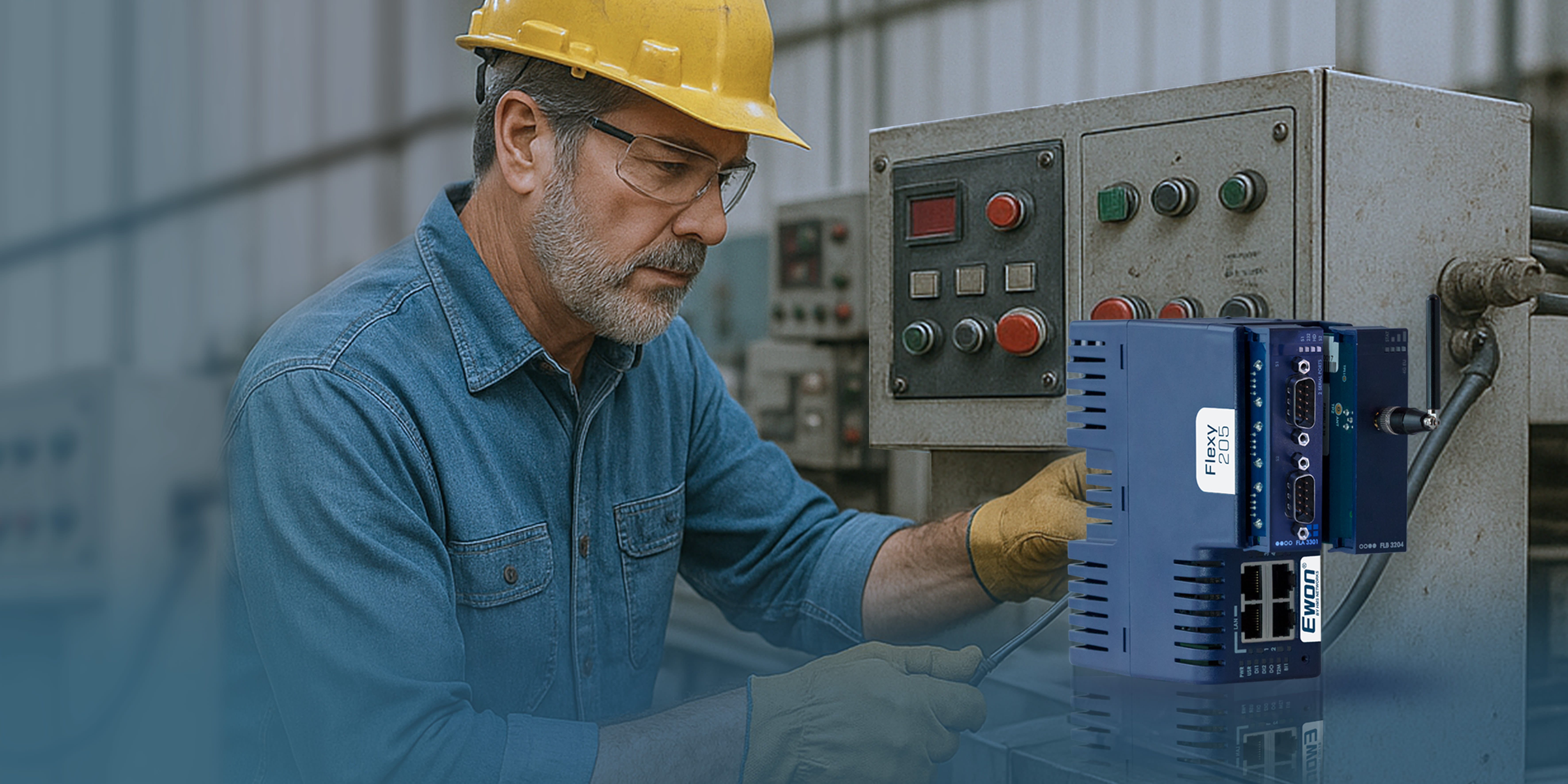 Modernize legacy machines with IIoT connectivity|Ewon Flexy